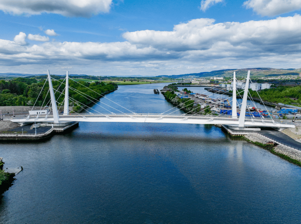 First opening road bridge over the River Clyde set to open in ...